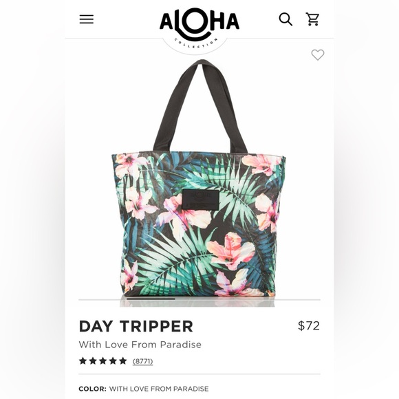 ALOHA Collection | Bags | Aloha Collection Day Tripper Waterproof Tote ...